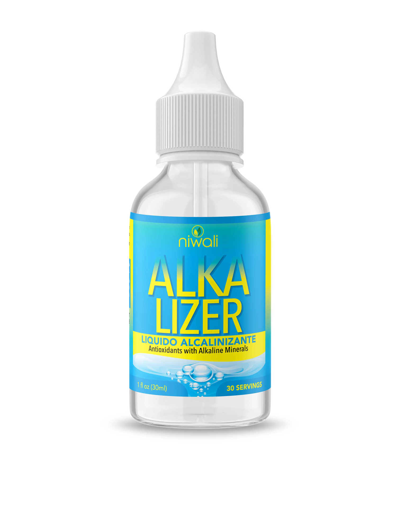 Niwali Alkalizer Antioxidants Alkaline Mineral Drops 1Oz